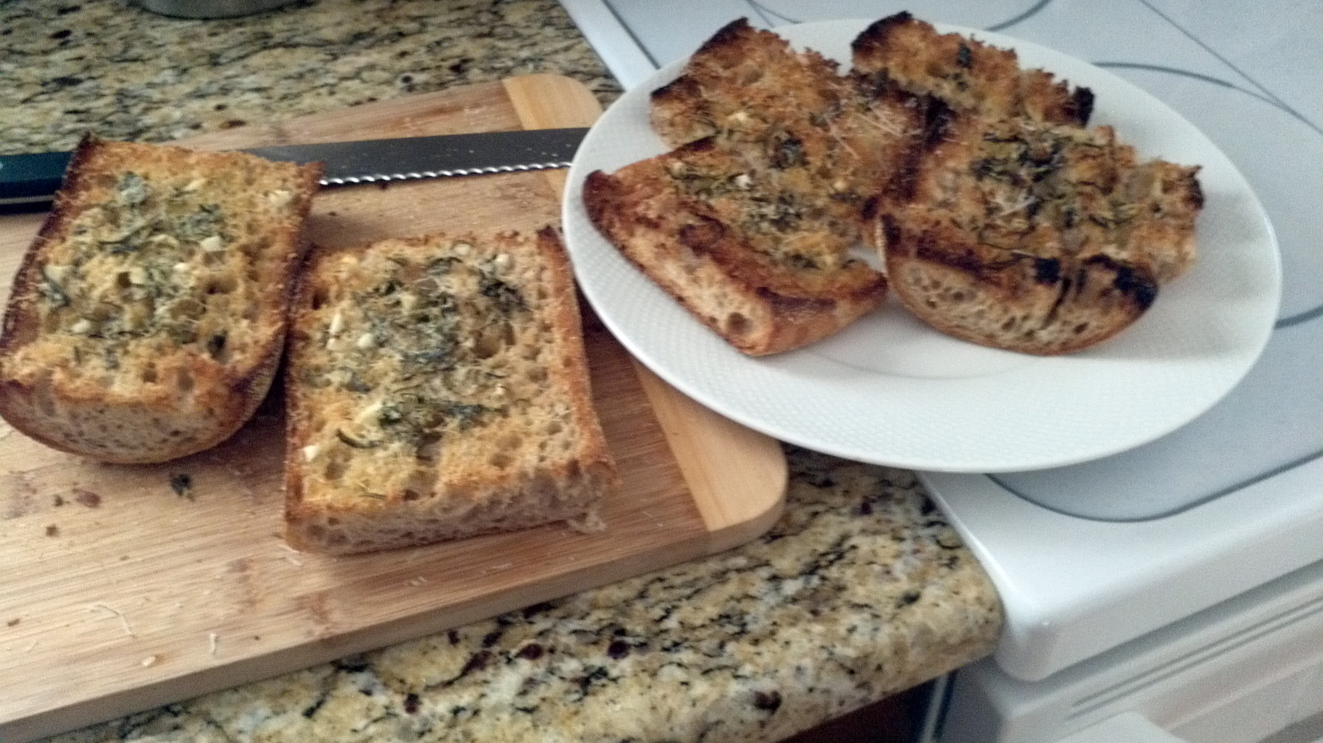 Focaccia Style Garlic Bread Recipe | Easy Recipes for the Grill ...
