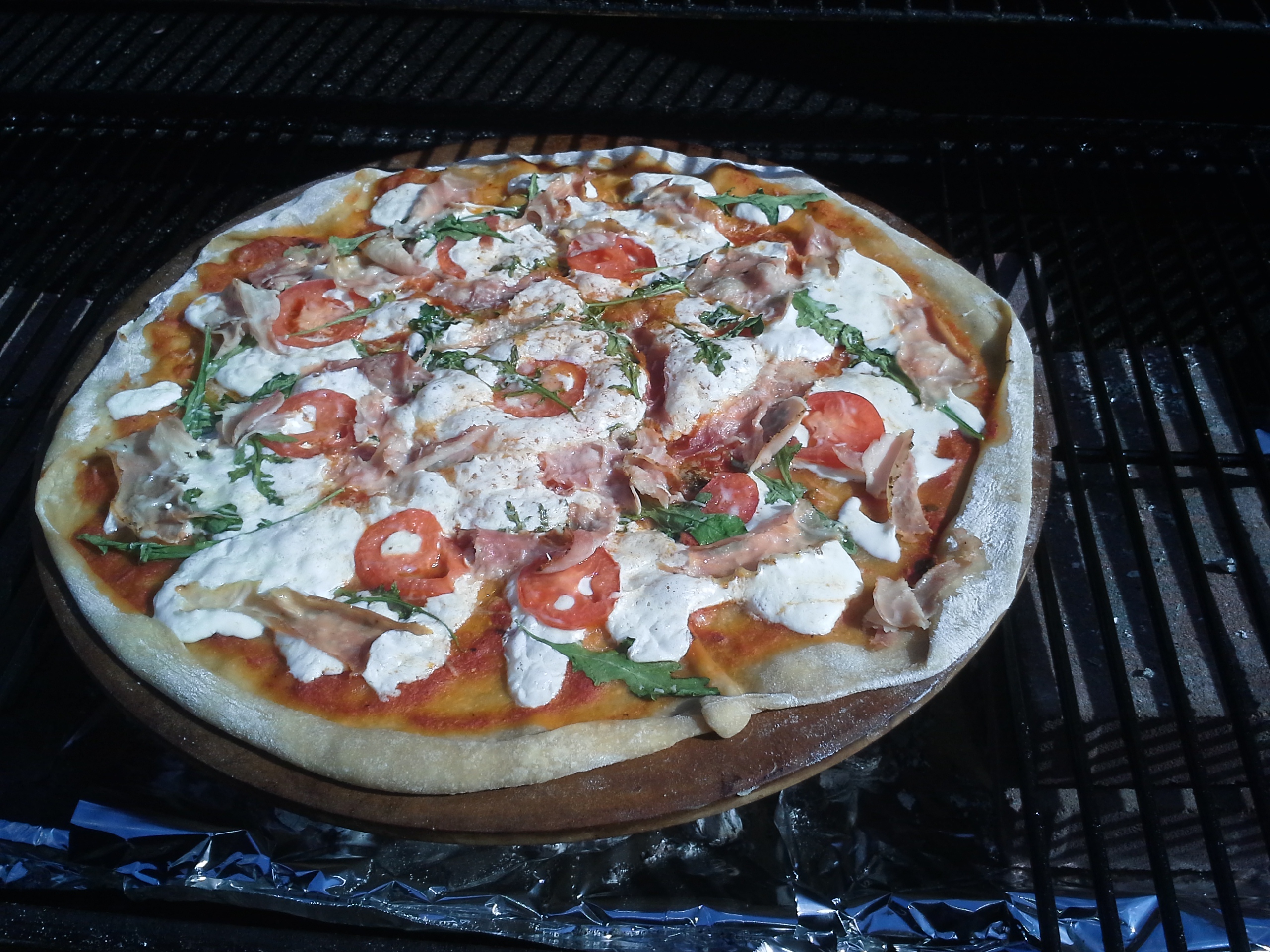 Grilled Roman Pizza Recipe | Easy Recipes for the Grill & Cucina ...